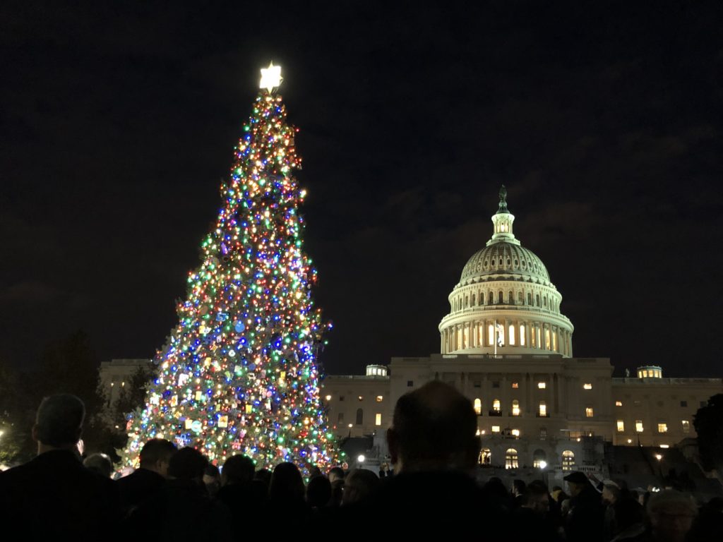 Track the U.S. Capitol Christmas Tree - Lit and Decorated! - Spireon.com