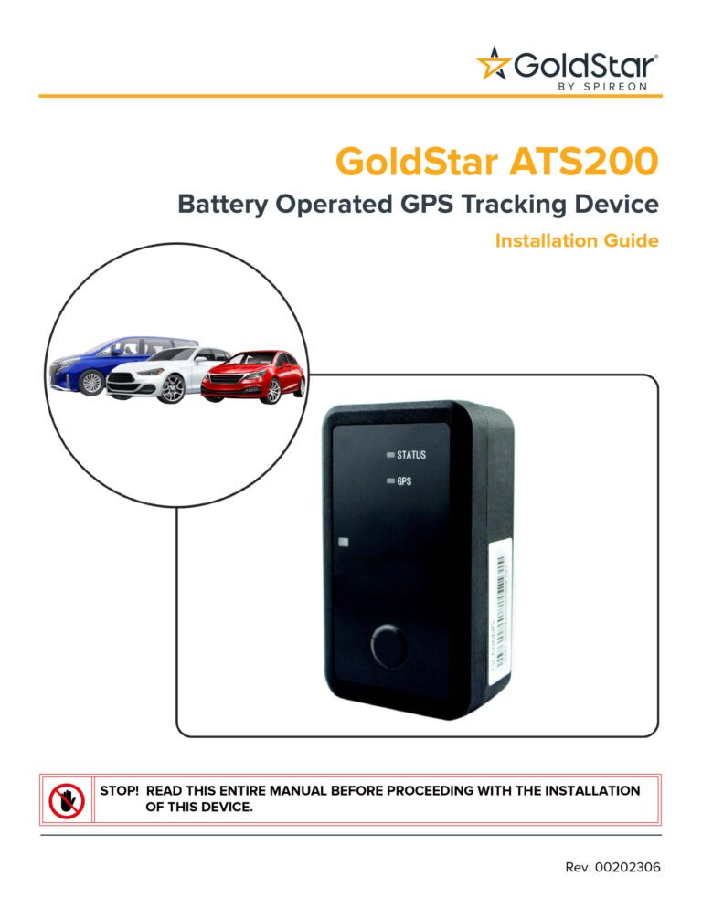 GoldStar Install Guides - Spireon.com